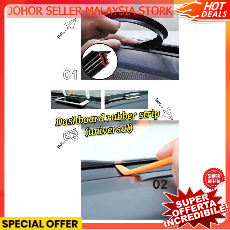 Dashboard Rubber Seal Soundproof Silence Scheme Strip Sound Insulation ...