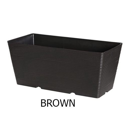 FELTON RETANGLE FLOWER POT 2480 /PASU BUNGA SEGI EMPAT PANJANG PLASTIC ...