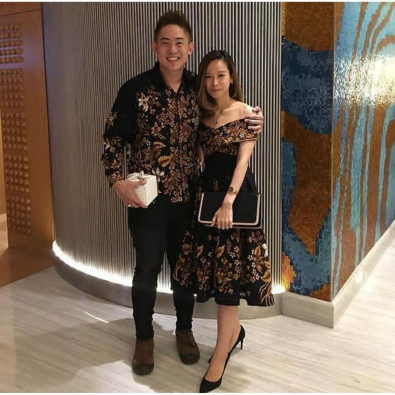 Couple Party dress - premium batik dress - Latest batik couple - Luxury ...