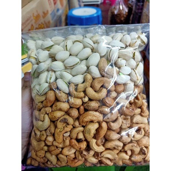 🌰HALAL🔥KACANG TIMBANG pek 500g pistachio/gajus/badam | Shopee Malaysia