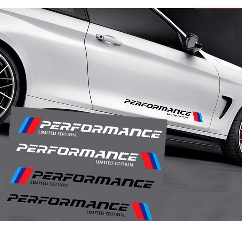 (Ready Stock) S628# BMW Performance Car side skirt Vinyl Decals Sticker ...