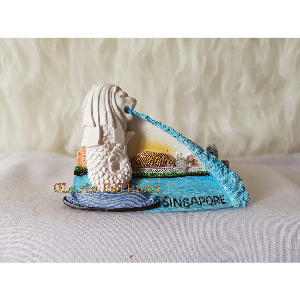 Merlion Souvenirs Overseas Refrigerator magnet Patches singapore ...