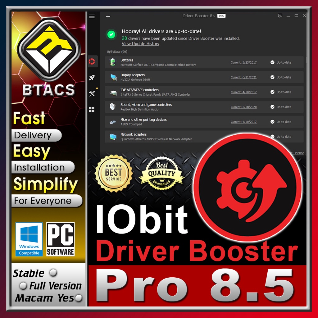 🔥IObit Driver Booster Pro 8.7 | DriverUpdater | Full Version | Install ...