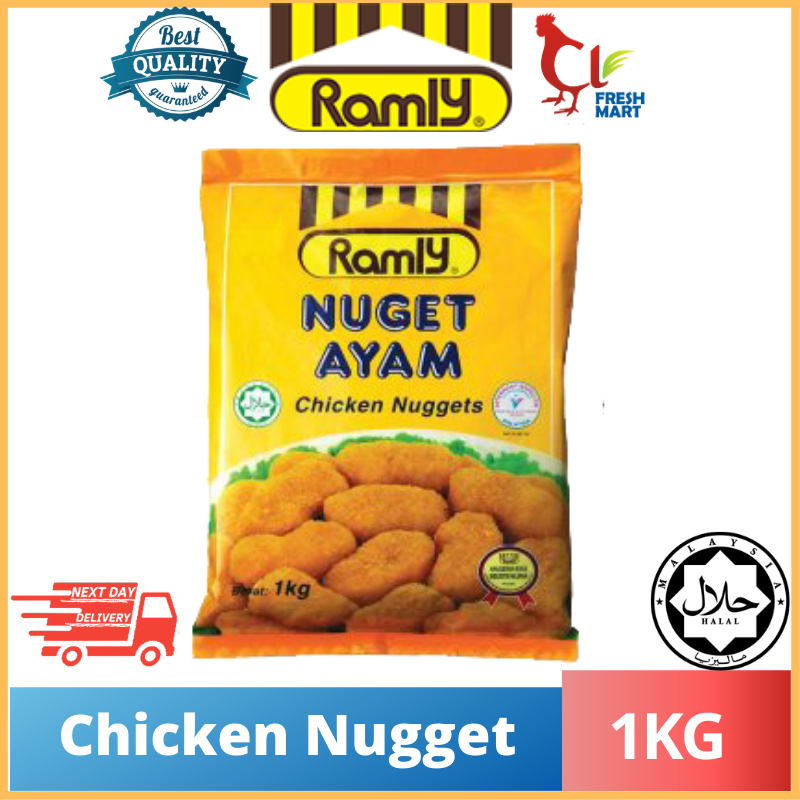 Ramly Nugget Ayam / Chicken Nugget (1KG) | Shopee Malaysia