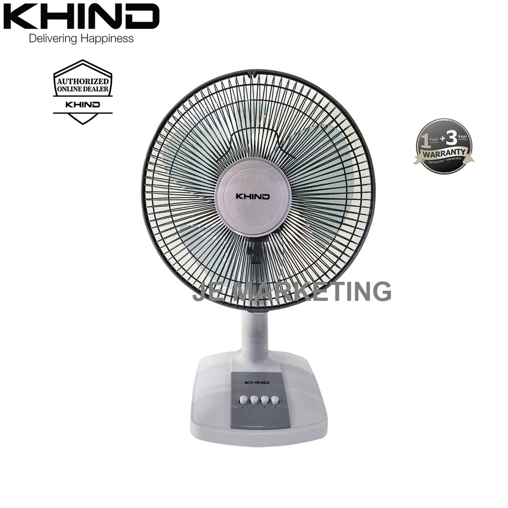 Mistral Table Fan (12") MTF12E13/ Khind Table Fan (12") TF126SE ...
