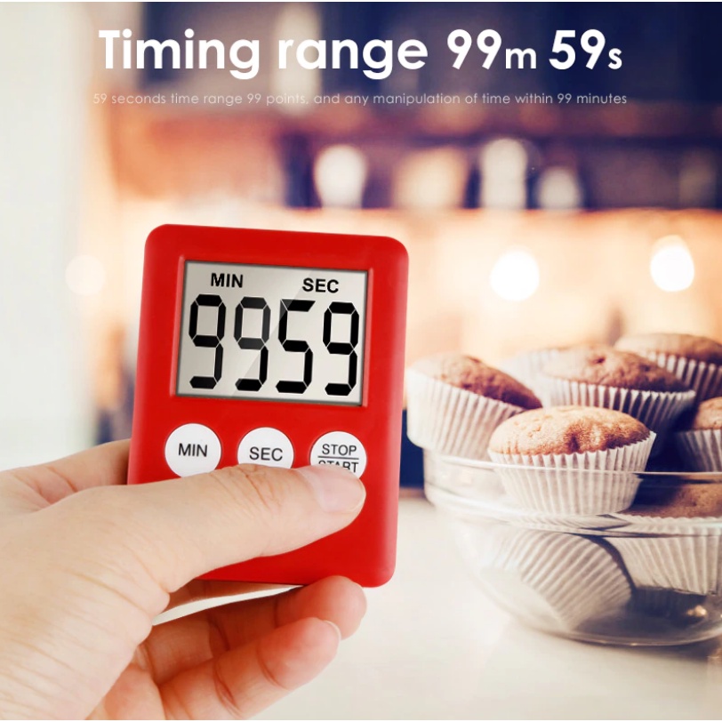Magnetic Lcd Digital Meter Kitchen Cookware Function Timer Bakeware Reminder Clock Alarm Kitchen ...