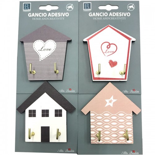 Home Wall Decorative Key Storage Hook Rack (4pcs) | Shopee Malaysia