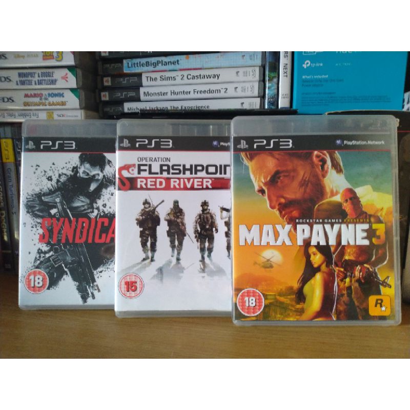 Max Payne 3, Operation Flashpoint: Red River, Syndicate PS3 | Shopee ...