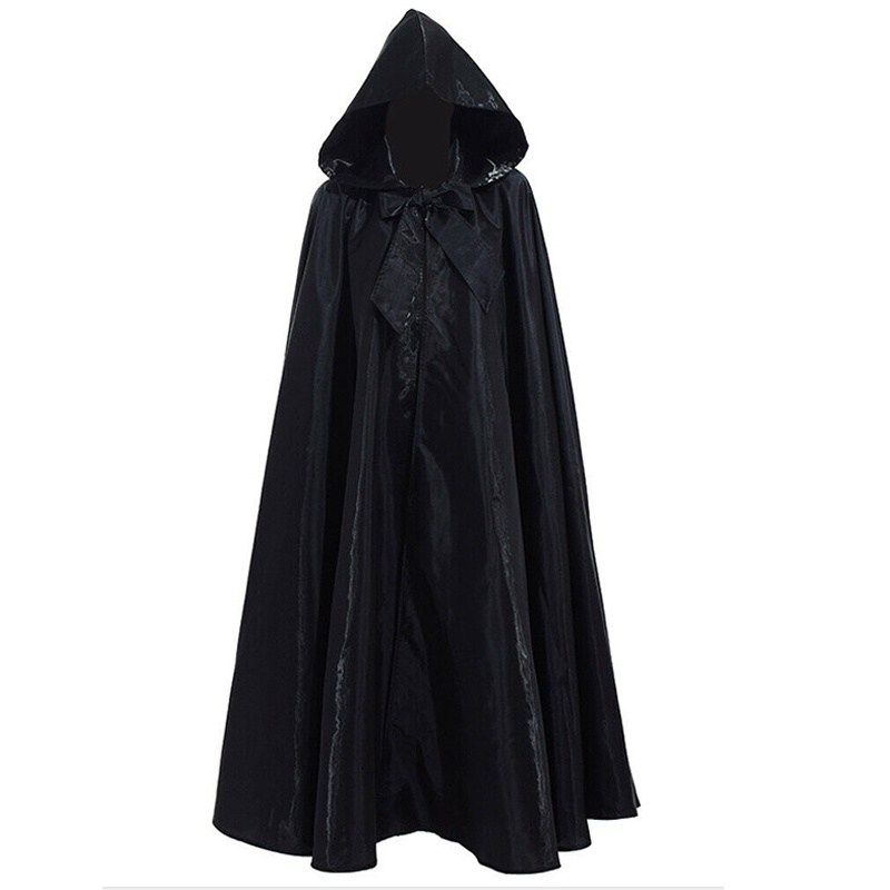 2022 Halloween Party Cosplay Woman Men Adult Long Hero Witchcraft Robe ...