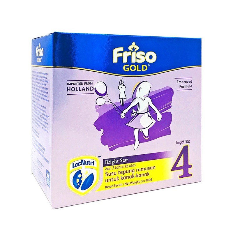 Friso Gold Step 4 (400g) Pack Trial (Without Box) | Shopee Malaysia