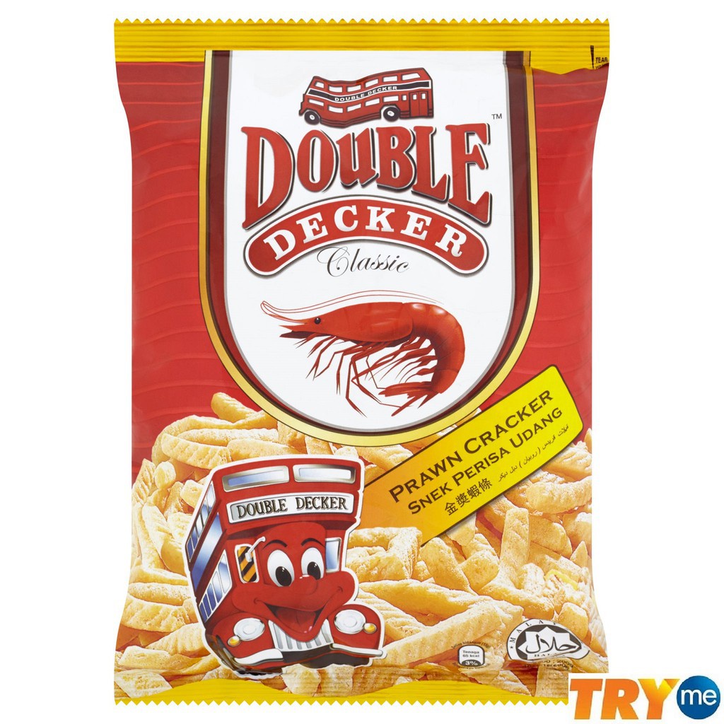 Double Decker Prawn Crackers (60g) | Shopee Malaysia