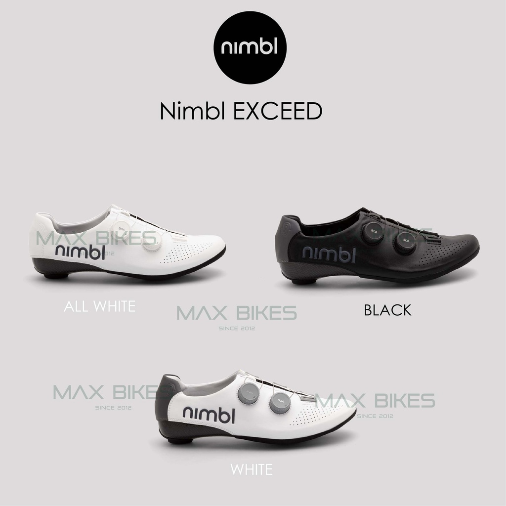 READY STOCK!! Nimbl Exceed Italy Handmade Road Cycling Cleat Shoes with ...