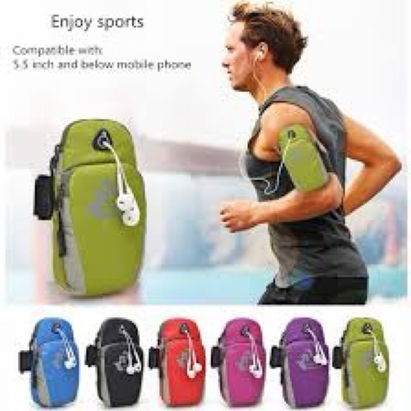 Outdoor Sport Running Bag Pouch Arm Band Bag Wallet Pocket for Mobile ...