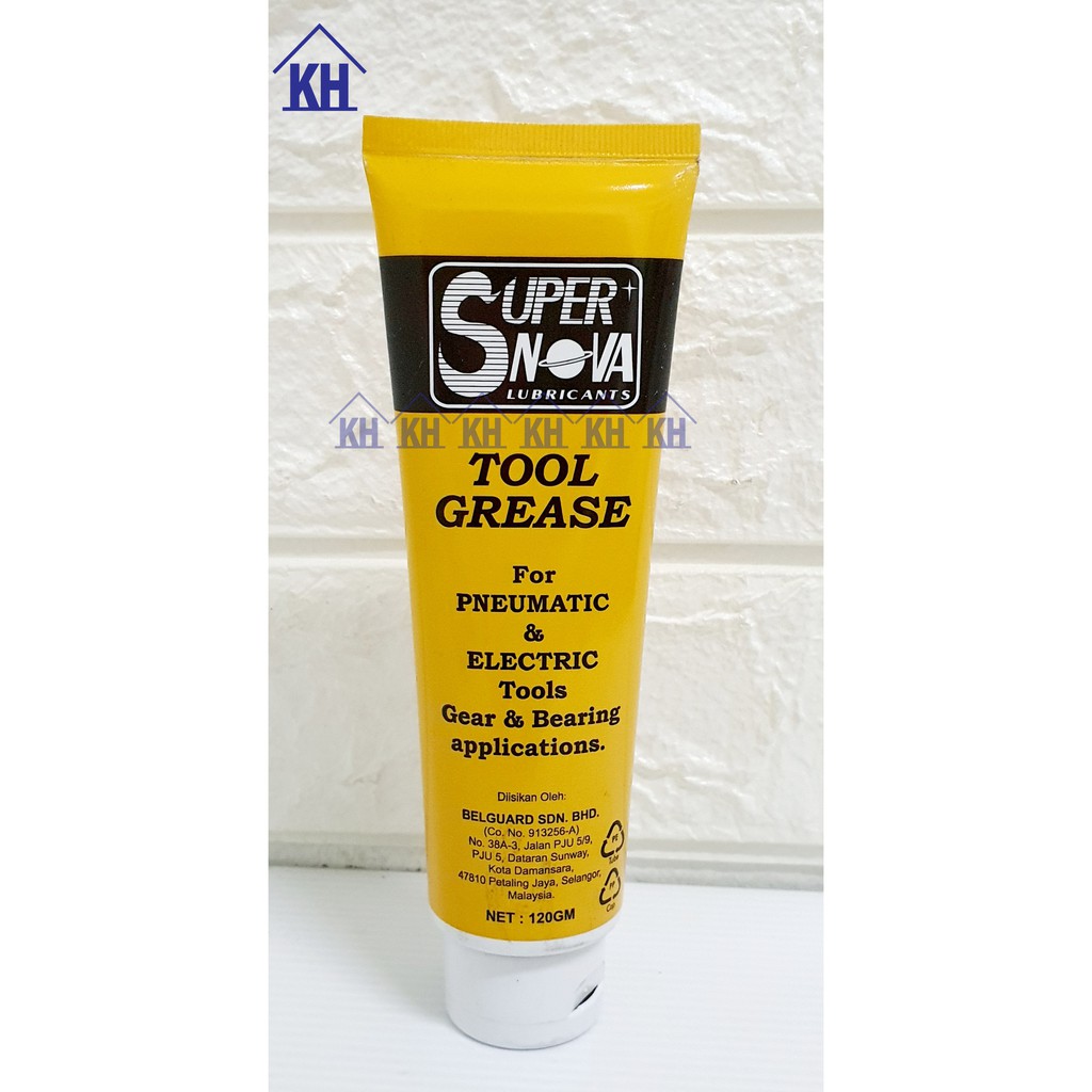 SUPER NOVA Lubricants Tool Grease 120gm [ For Pneumatic & Electric ...