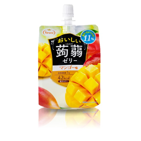 Japan Tarami Konjac Jelly Drink 150g Low Calorie Suck Grape White Peach Apple Mango | Shopee ...