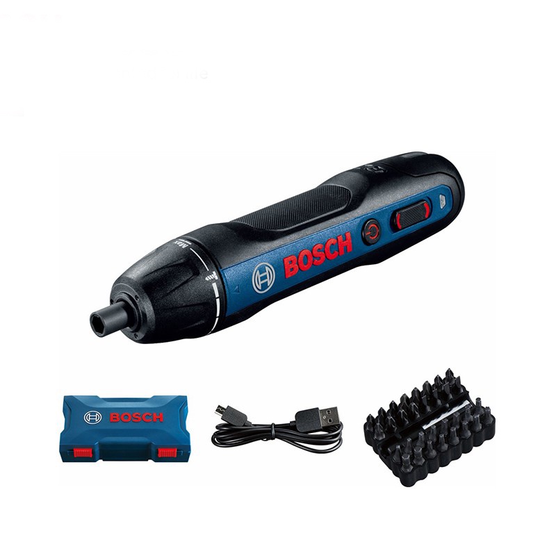 BOSCH Go 2 Kit Smart Screwdrivers + 33pcs Accessories Kit - 06019H2181 ...