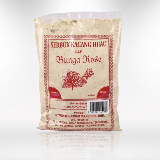 SERBUK KACANG HIJAU CAP BUNGA ROS* 400 gram | Shopee Malaysia