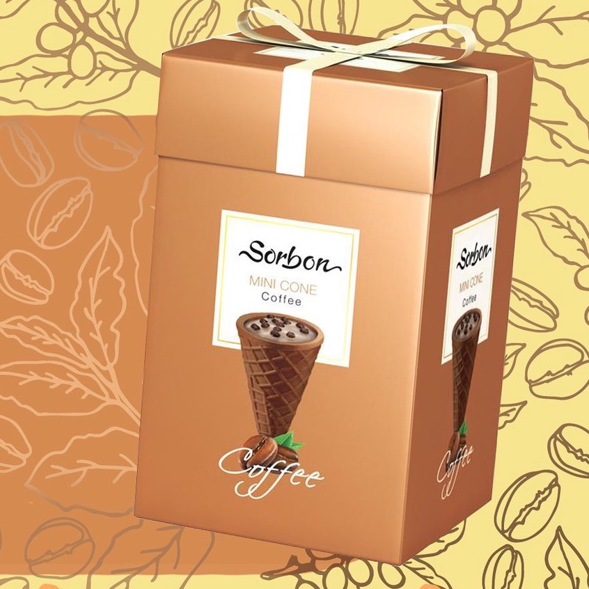 SORBON MINI CONE PEANUT/HAZELNUT/MINT/COCONUT/DARK CHOCOLATE&ALMOND ...