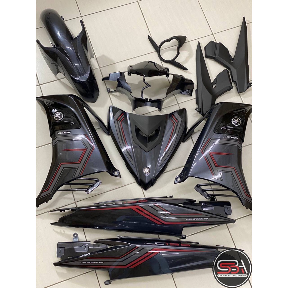YAMAHA LC LC135 V6 V7 SD16 DESIGN DBMN8 GREY PATTERN LINE 2022 ...