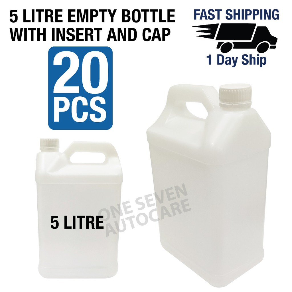 20 PCS 5 LITER JERRY CAN 🚚NEW BOTTLE🚚MULTI-PURPOSE BOTTLE READY STOCK ...