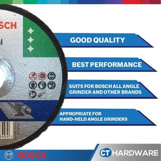 BOSCH 4" METAL CUTTING DISC 105mm x 1.2mm x 16mm FOR STANDARD METAL ...
