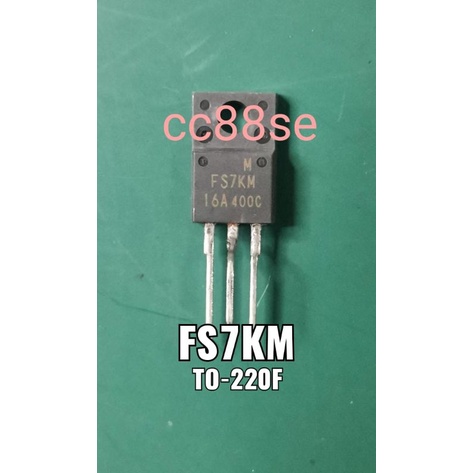 FS7KM TO-220F N-CHANNEL POWER MOSFET TRANSISTOR FET | Shopee Malaysia