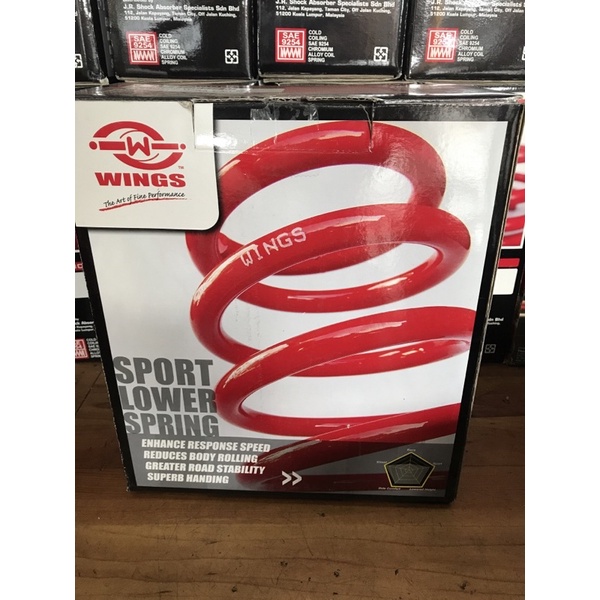Proton Wira 1.5 Sport Spring Wings Lower Sport Coil Spring (1 Set ...