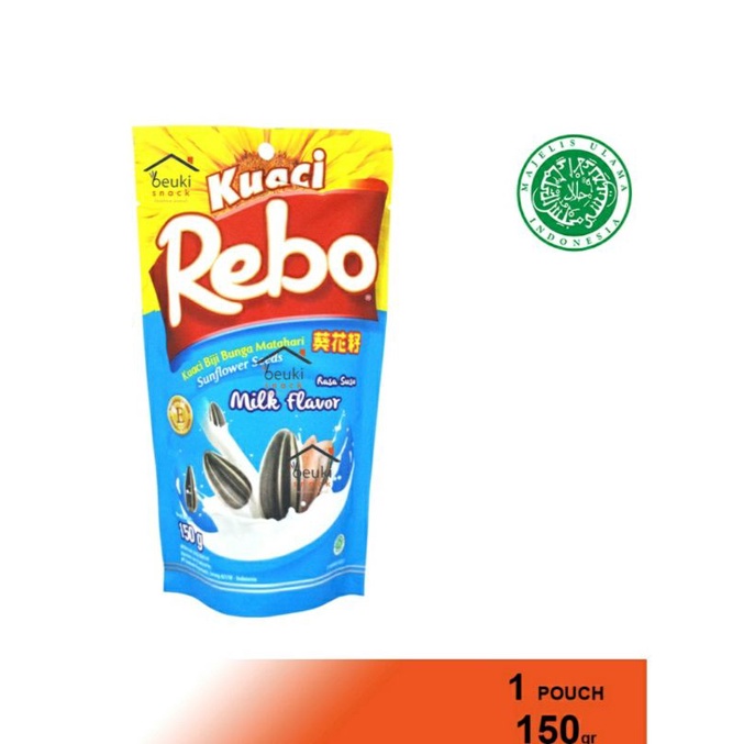 Kuaci Rebo 150gr Milk Flavor Milk Flavor | Shopee Malaysia