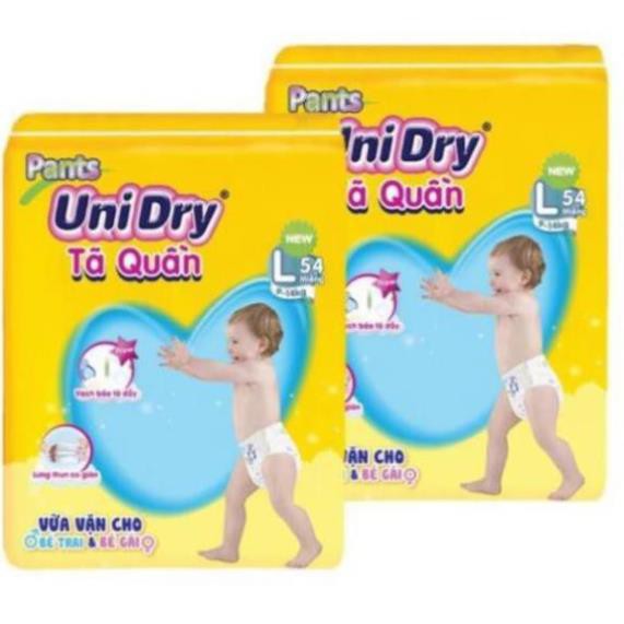 (With Notebook As Gift) Combo 2 Unidry Pants Diapers M60 / L54 / XL48 ...