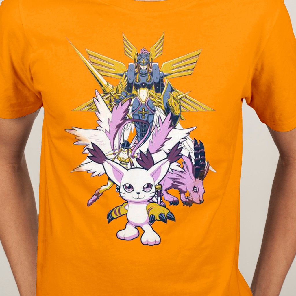 Short Sleeve T-shirt shirt Digimon Adventure Agumon Taichi Yagami ...