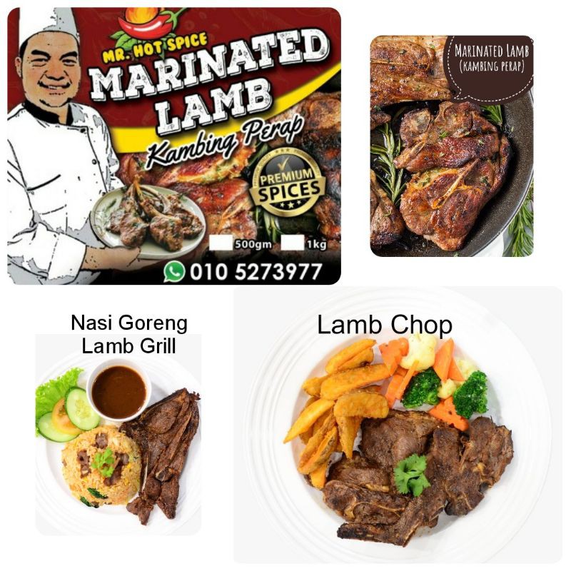 Marinated Lamb (kambing perap) | Shopee Malaysia