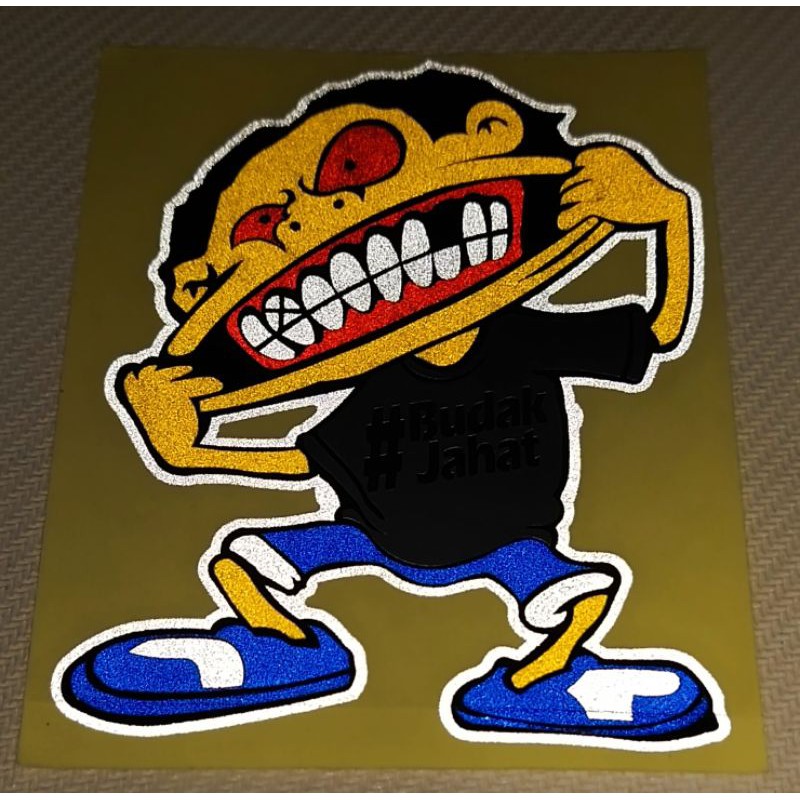 STIKER BUDAK / STIKER BENETTON / STIKER PANGKAH / STIKER MOTOR ...