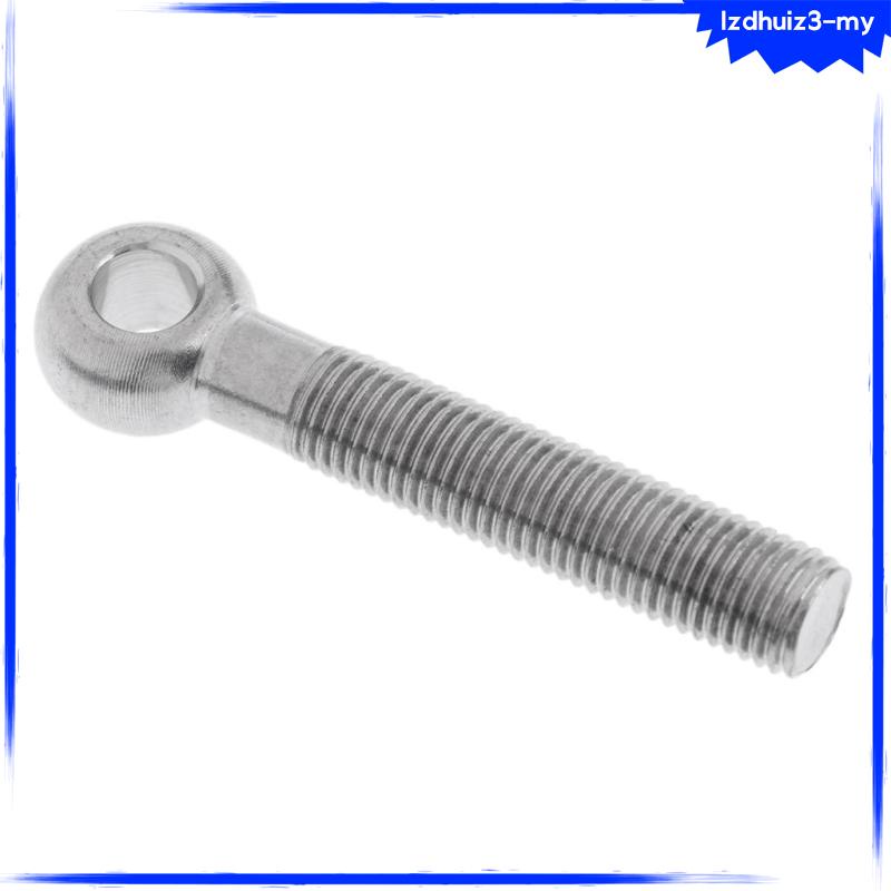 [ M16 x 60/70/80/90/100/110/120/150mm 304 Stainless Steel Threaded Eye ...