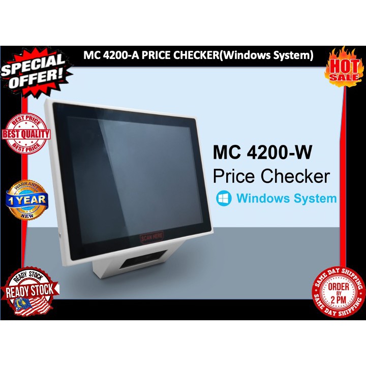 MC 4200W-Price Checker (Windows System) | Shopee Malaysia
