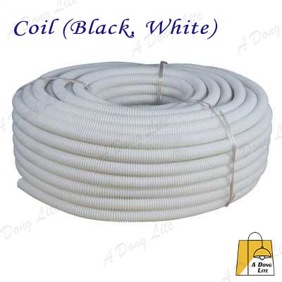 [Coil] PVC Flexible Hose Pipe Conduit Corrugated Flexible Pipe 20MM ...