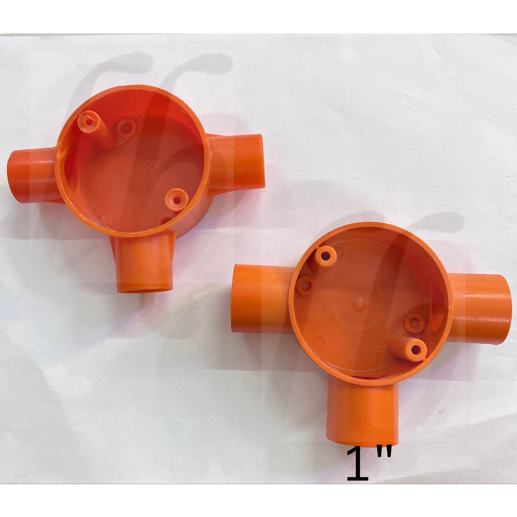 3/4" 1" PVC Conduit Pipe Accessories 1way 2way 3way 4way Box / Angle ...