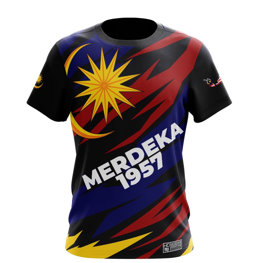 T-Shirt Merdeka Malaysia / T-Shirt Jersey Sublimation Collection ...