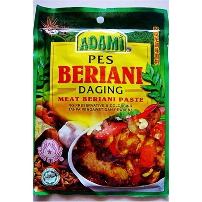 Adami Pes Beriani Daging Meat Rempah Masakan Serbuk Beriani Paste ...