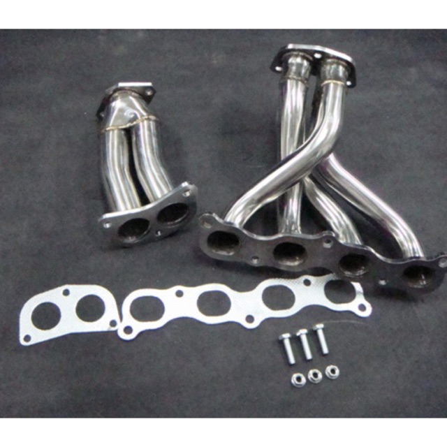 Exhaust header stainless steel lancer gt inspira 1.8cc~ready stock plug ...