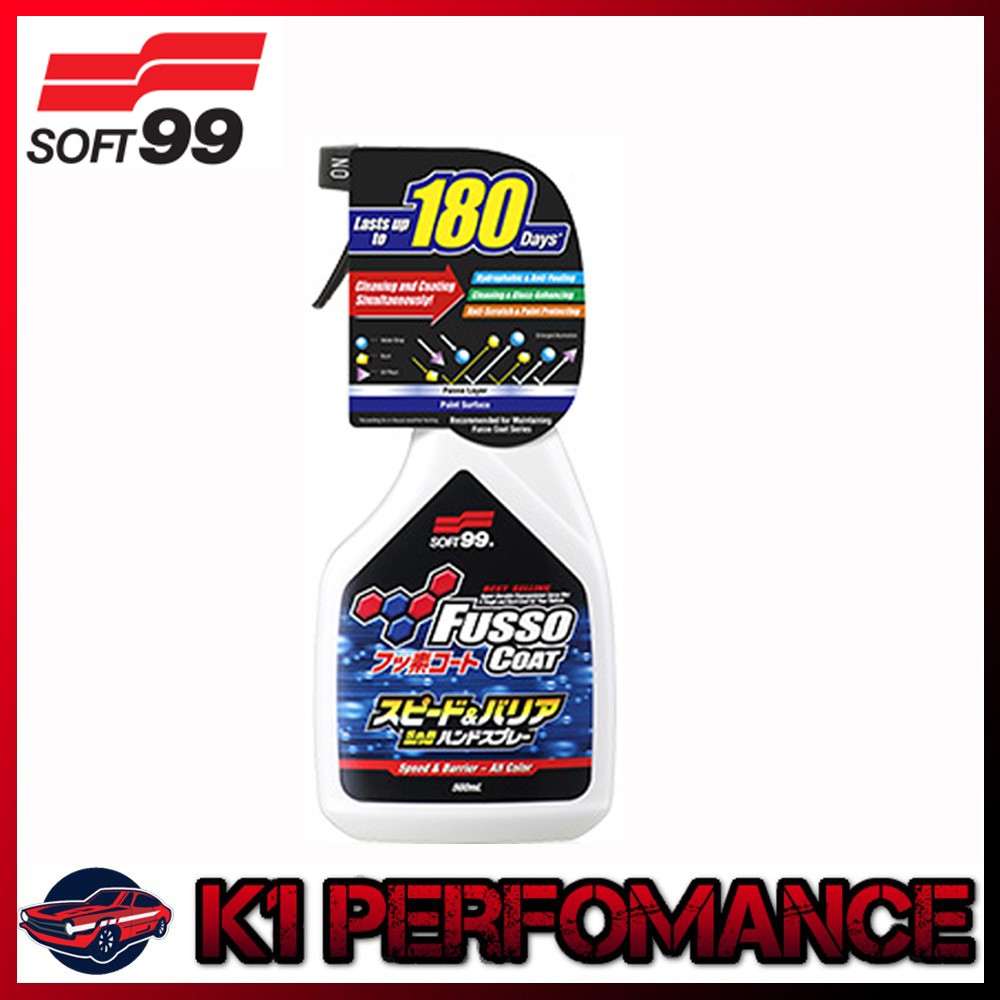 Soft99/Soft 99 Fusso Coat Speed & Barrier Hand Spray (T) | Shopee Malaysia