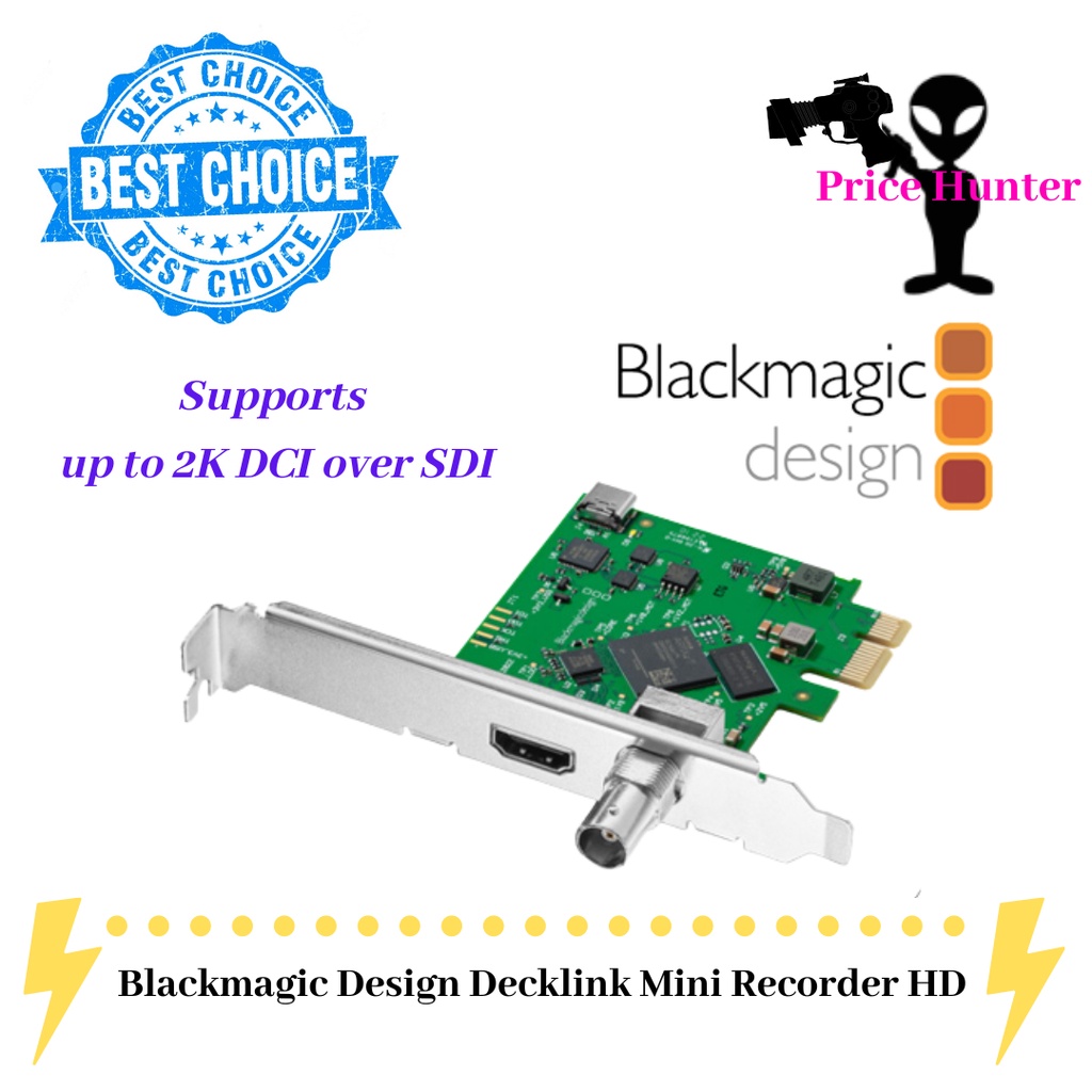 Blackmagic Design Decklink Mini Recorder HD | Shopee Malaysia