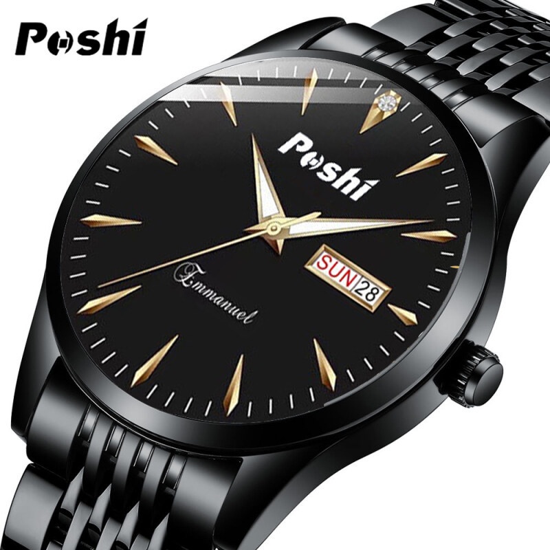 POSHI Original Men Watches Top Brand Luxury Waterproof Auto Calendar ...