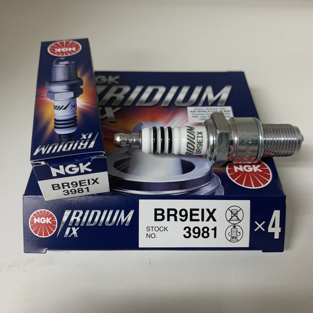 NGK IRIDIUM SPARK PLUG BR9EIX | Shopee Malaysia