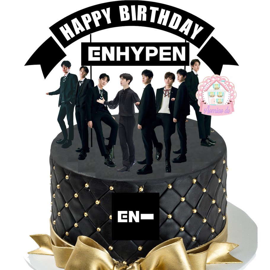 Kpop ENHYPEN cake topper | Shopee Malaysia