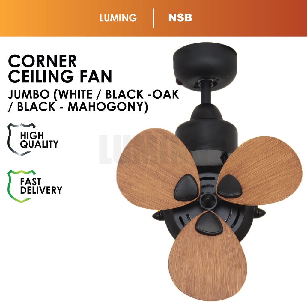 LMG_ NSB Jumbo Fan Small Ceiling Corner Oscillation Baby Fans Kipas ...