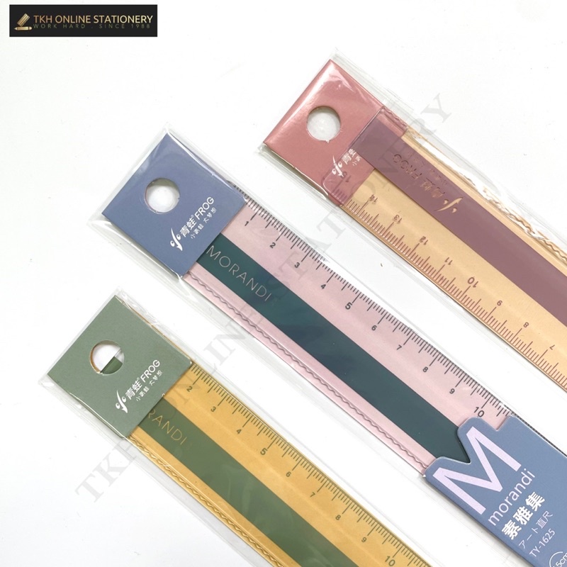 Ruler 15cm /小青蛙Frog 素雅集直尺 (1 pcs)(random Colour ) | Shopee Malaysia