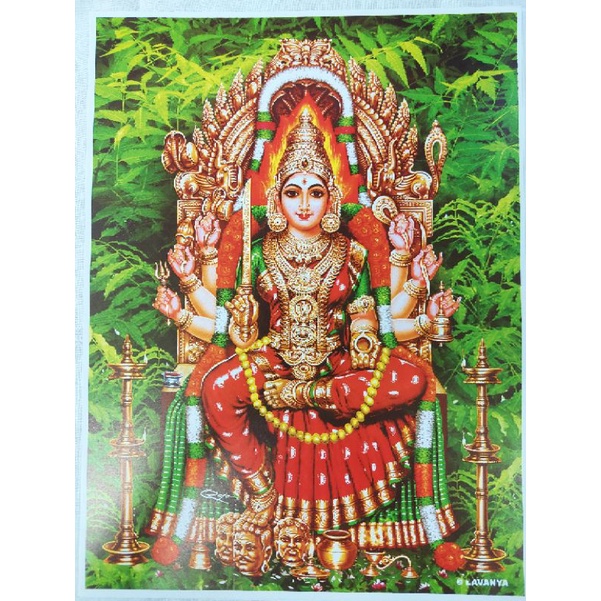 Mariamman Amman Photo A4 Frame with Glass | Shopee Malaysia