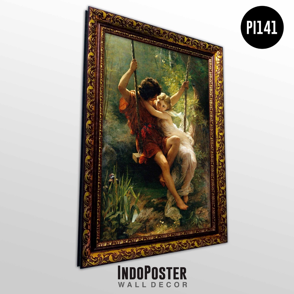 Springtime Classic Famous Painting Poster - Pierre Auguste Cot, 1873 ...