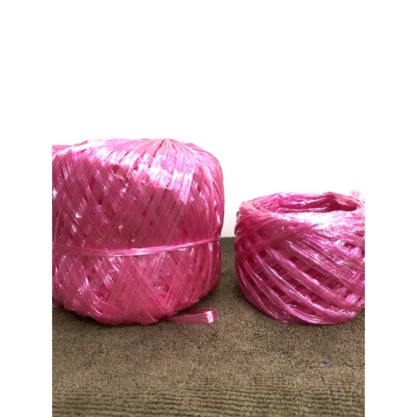 tali rafia/ tali plastic gulung/ plastic string one roll big/ small ...