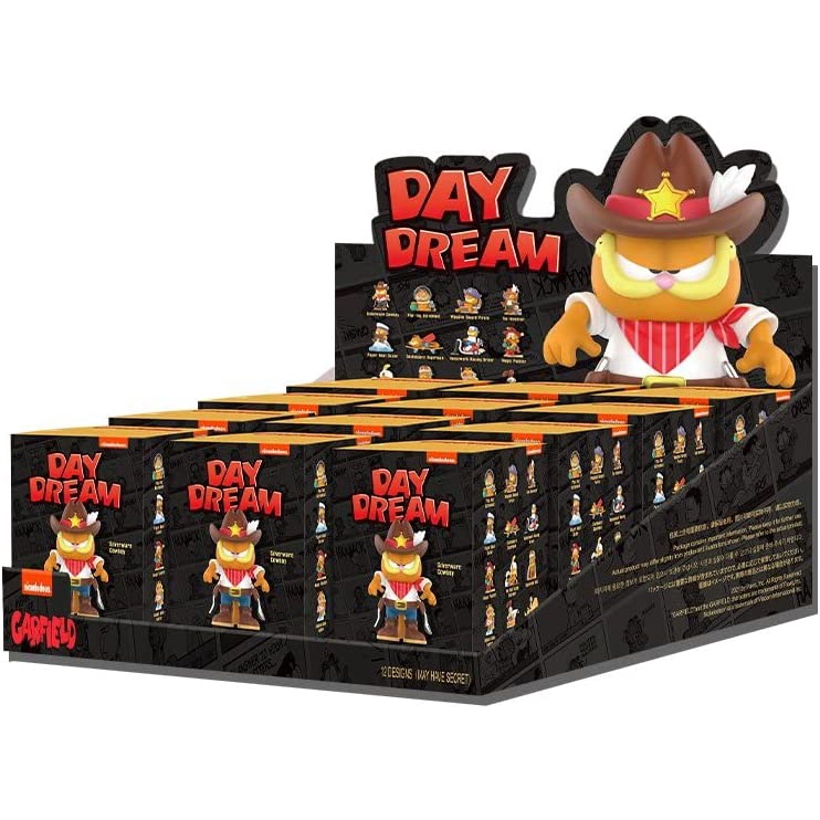POPMART GARFIELD DAY DREAM Series BOX (12 trading figures) | Shopee ...